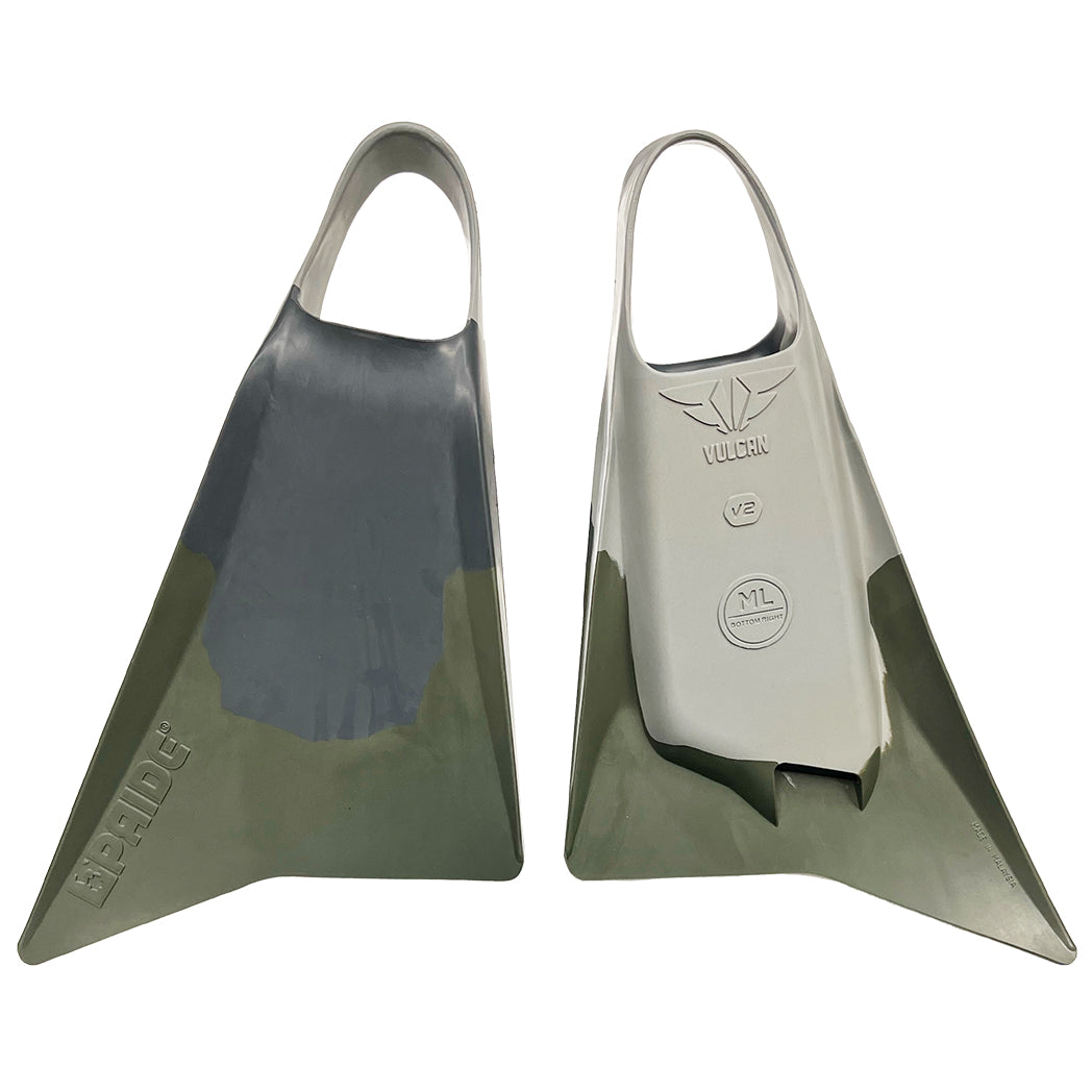 Vulcan V2 Swim Fins- Camo - 662 Bodyboard Shop | 662 Bodyboard Shop