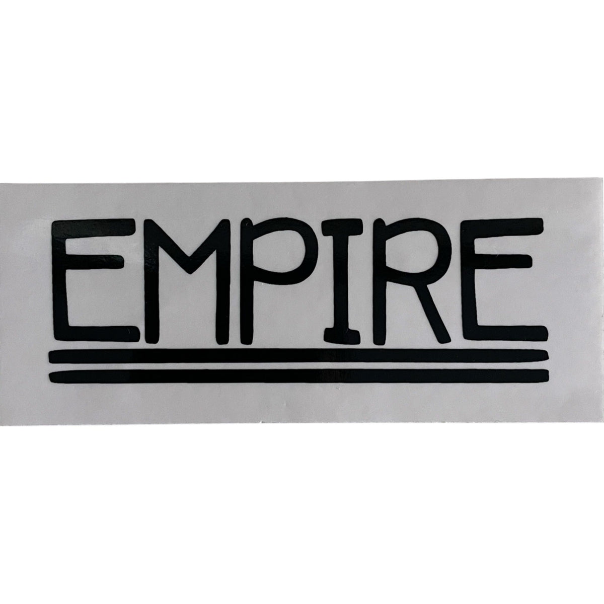 Empire Sticker - transparent - 662 Bodyboard Shop | 662 Bodyboard Shop